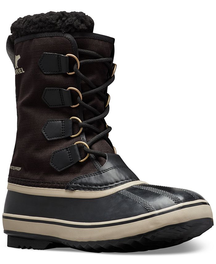 Sorel Men's 1964 PAC Nylon Waterproof Boot with Removable Felt Inner Boot - Macy's