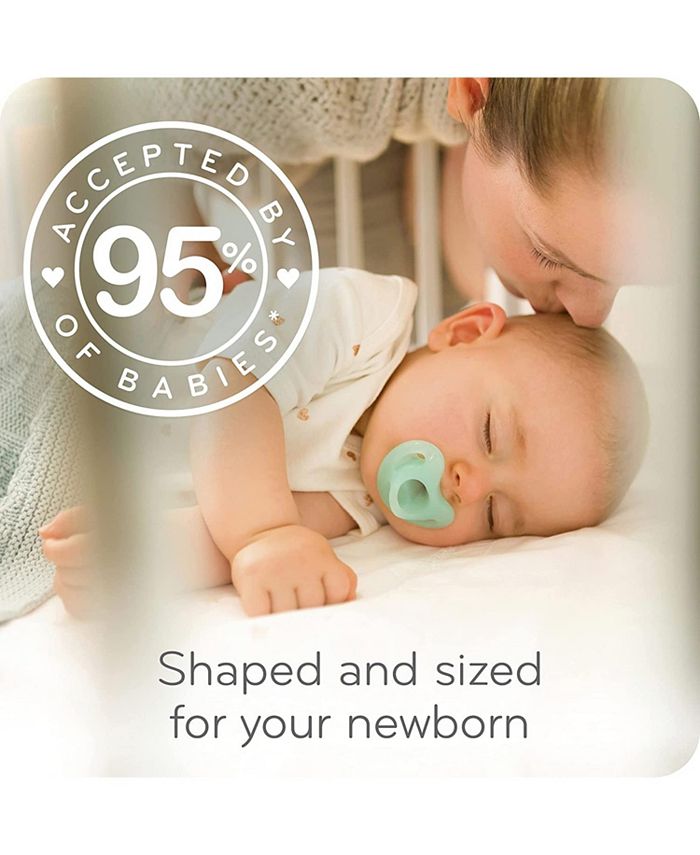 NUK Orthodontic Pacifiers, 6 to 18 Months, Assorted, 3 Pack - Macy's