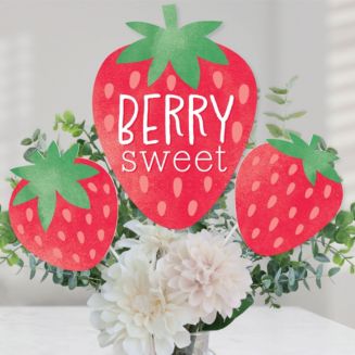 Big Dot of Happiness Berry Sweet Strawberry - Fruit Birthday Party ...