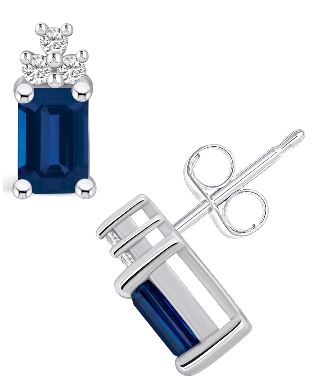 Click here for Macys Sapphire (1-3/8 Ct. t.w.) and Diamond (1/10... prices