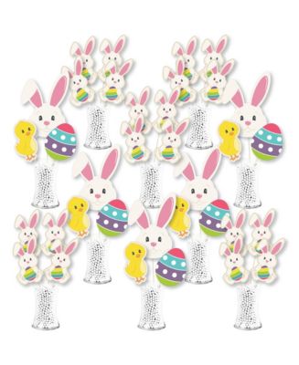 Big Dot of Happiness Hippity Hoppity - Easter Centerpiece Sticks ...