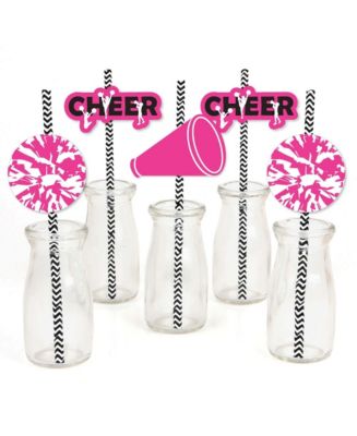Big Dot of Happiness We've Got Spirit - Cheerleading - Paper Straw ...