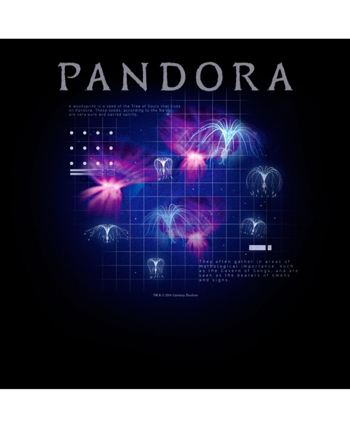20th Century Fox Boy's Avatar Pandora Panopyra and Woodsprites Diagram ...