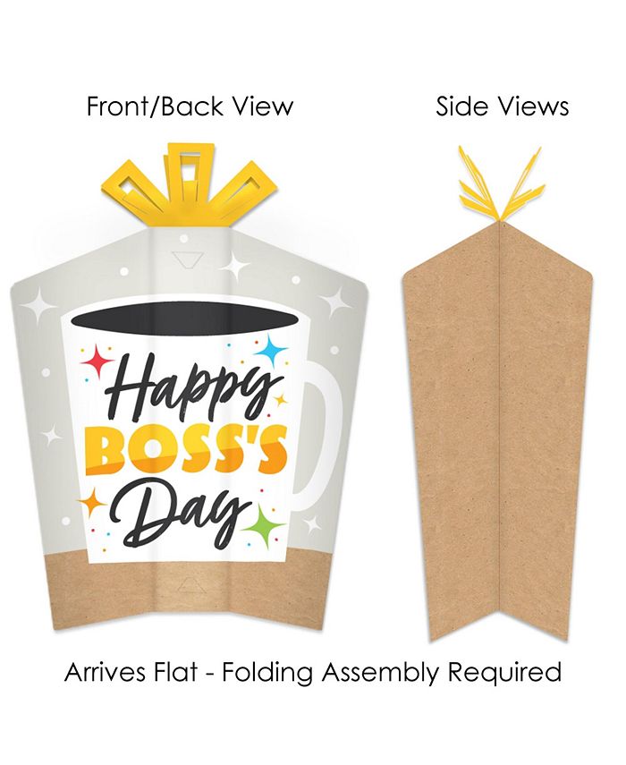 Big Dot of Happiness Happy Boss’s Day - Table Decor - Best Boss Ever ...
