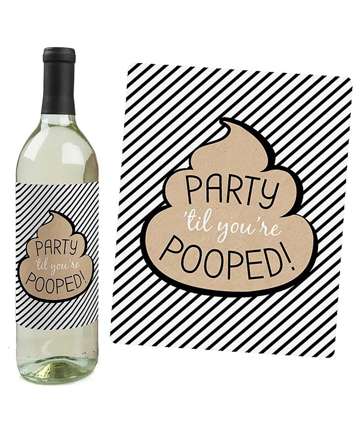 Big Dot of Happiness Oh Crap, You're Old - Poop Party Decorations ...