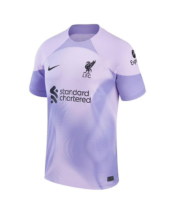 Nike Men's Purple Liverpool 2022/23 Stadium Replica Goalkeeper Jersey ...
