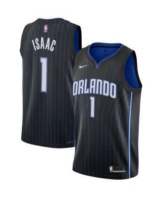 Big Boys Nike Jonathan Isaac Black Orlando Magic 2021/22 Swingman ...