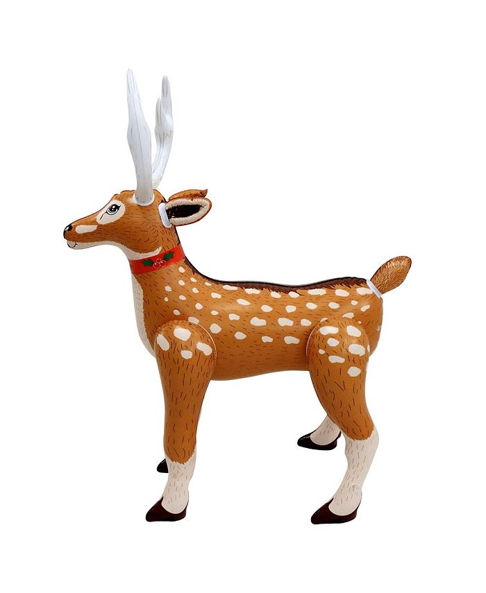 Hurley Christmas Blow-Up Inflatable Reindeer, 48" - Macy's