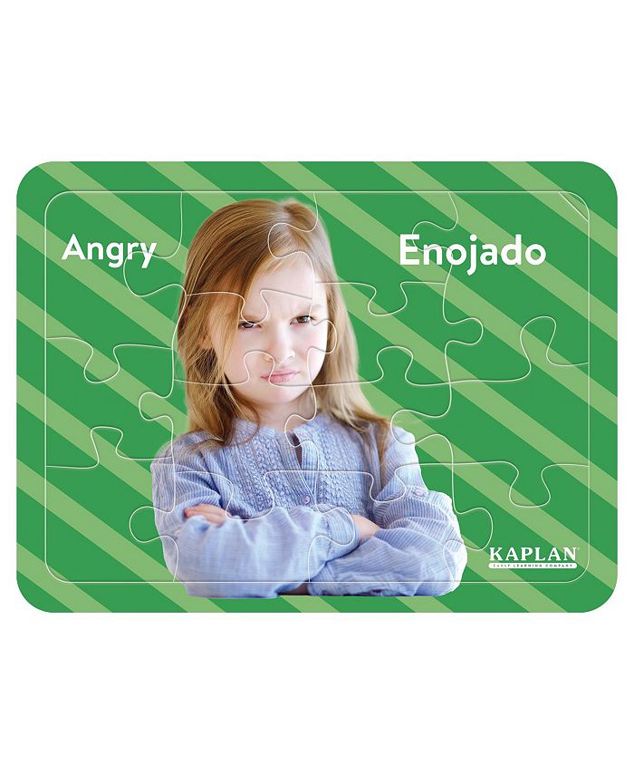Kaplan Early Learning Photo Real Emotions Puzzles of Children - Set of ...
