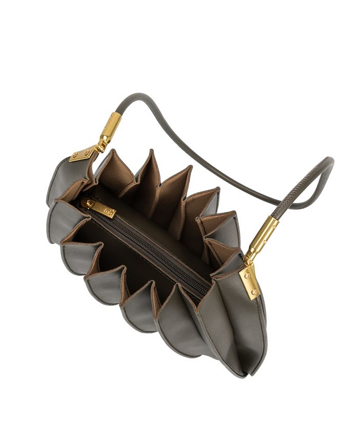 Melie Bianco Women's Carrie Pleated Shoulder Bag - Macy's
