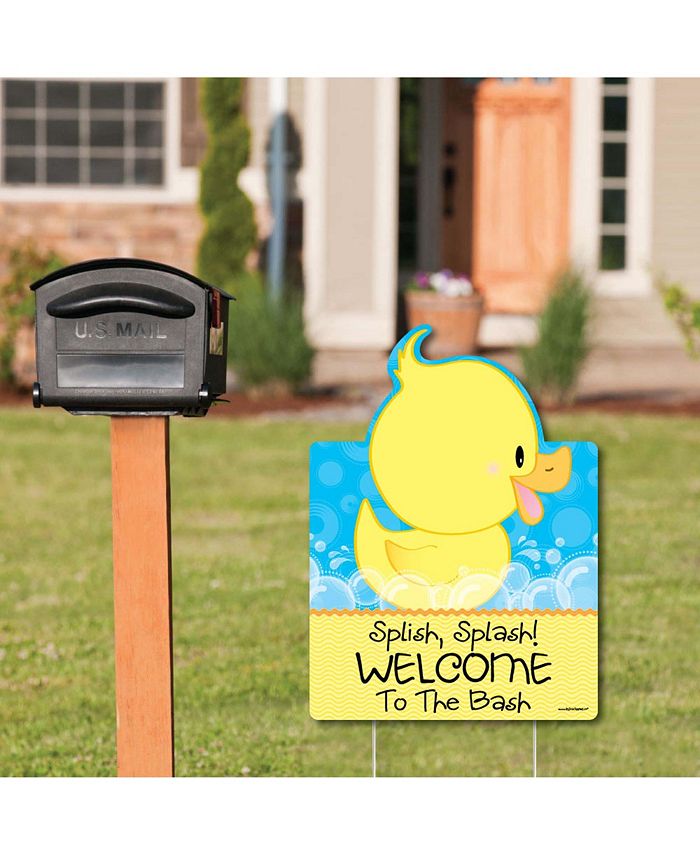 Big Dot of Happiness Ducky Duck - Party Decorations - Birthday Party or ...