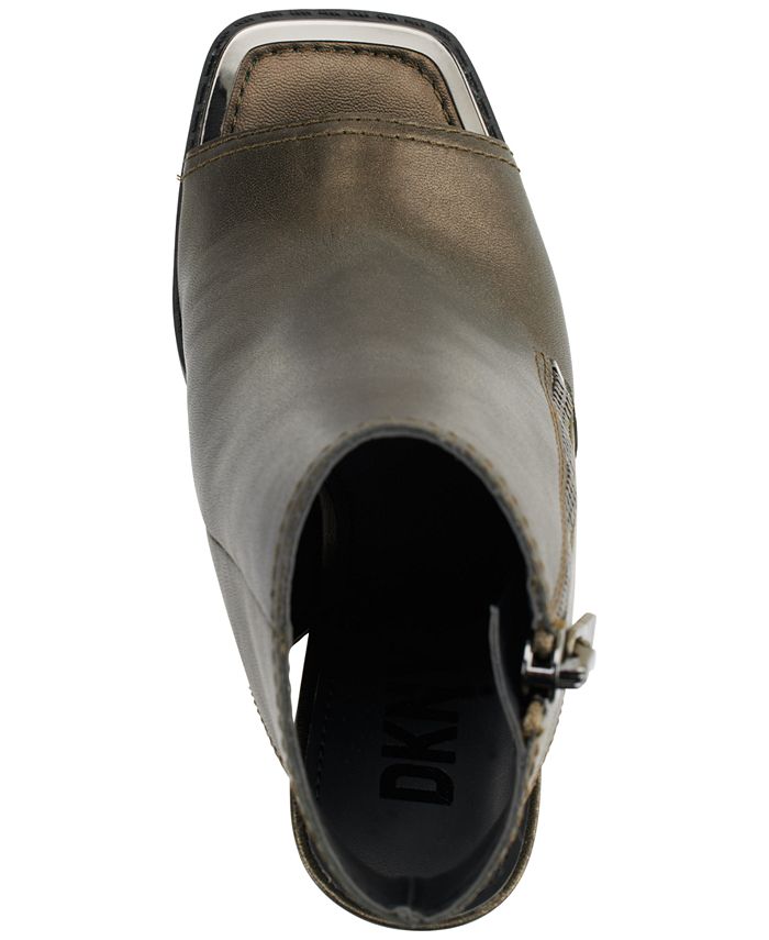DKNY Malia Square Toe Zip Shooties - Macy's