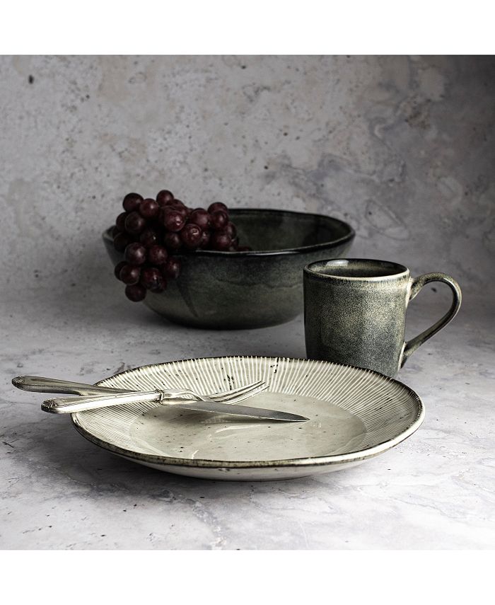 Dutch Rose Amsterdam Organic 16 Piece Set, Service for 4 - Macy's