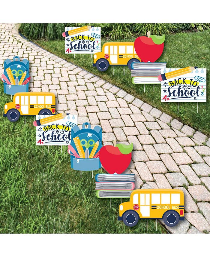Big Dot of Happiness Back to School - Lawn Decor - Outdoor First Day of ...