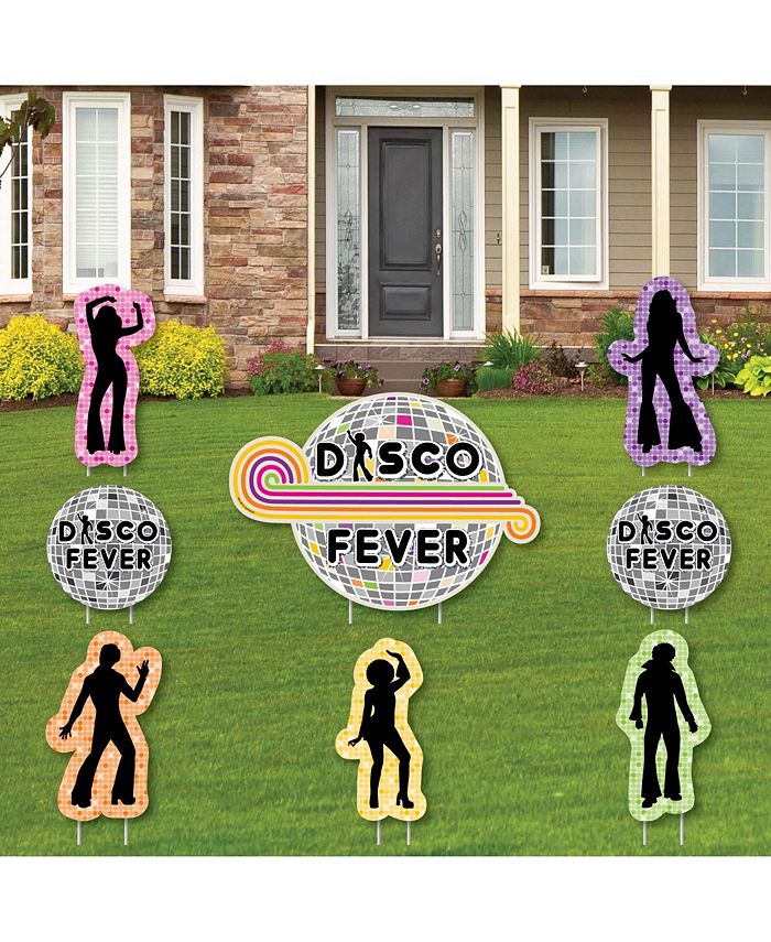 Big Dot of Happiness 70's Disco - Outdoor Lawn Decor - 1970's Disco ...