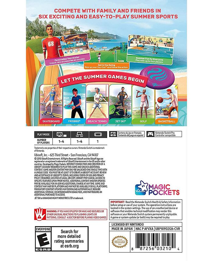 Ubisoft Sports Party - Nintendo Switch - Macy's