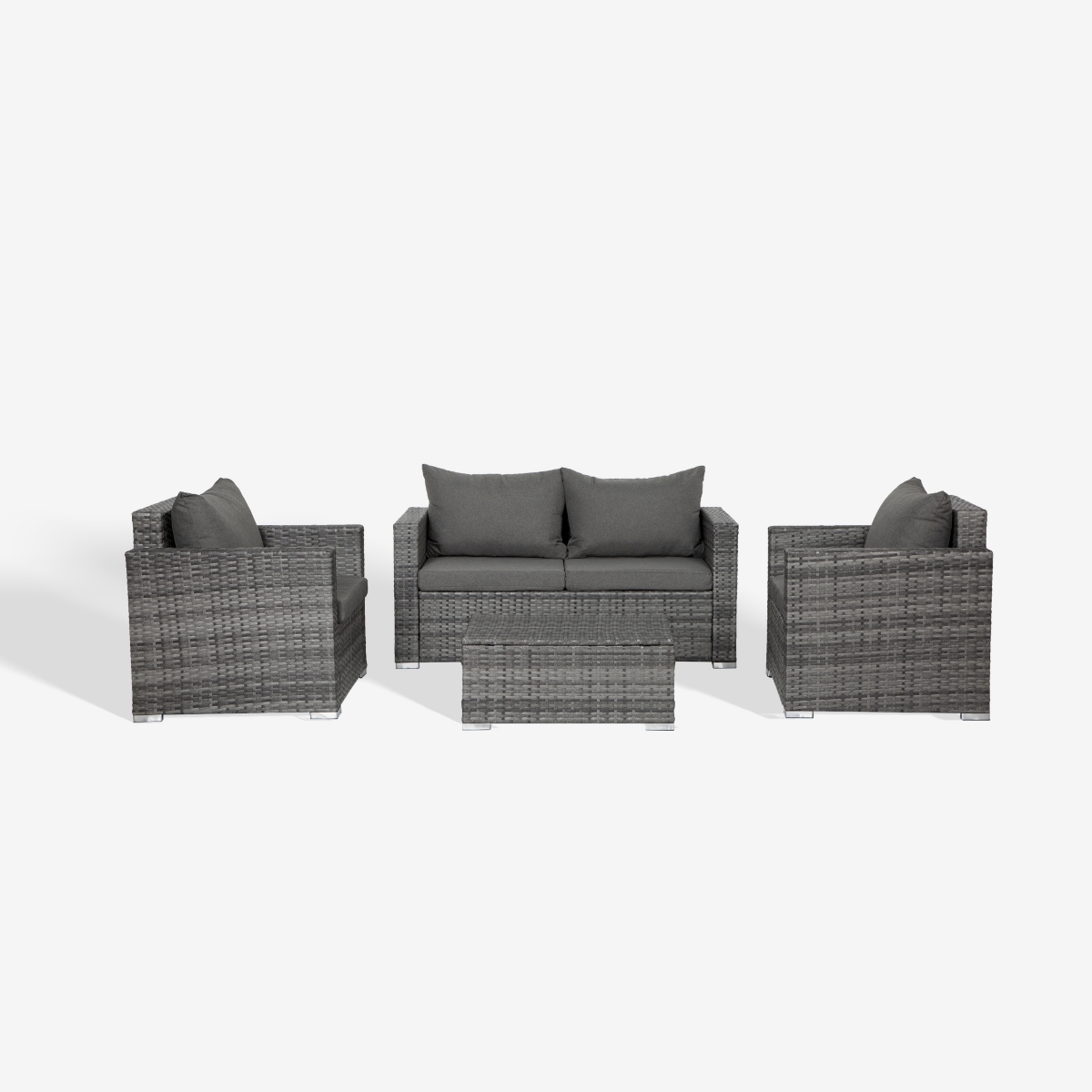 Click here for WestinTrends 4-Piece Modern Patio Conversation Sof... prices
