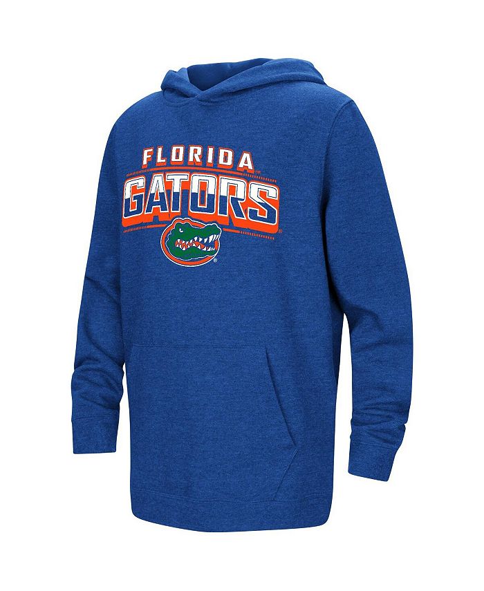 Colosseum Big Boys Heather Royal Florida Gators Sunrise Core Pullover ...