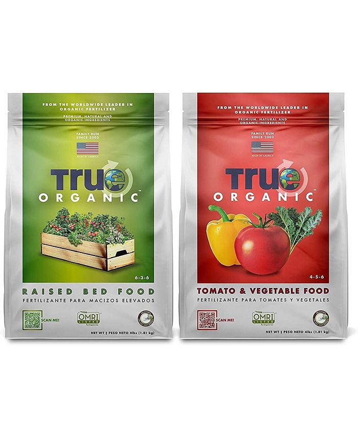 TRUE Organic Granular Raised Bed Plant Food 4 pound bag - Macy's