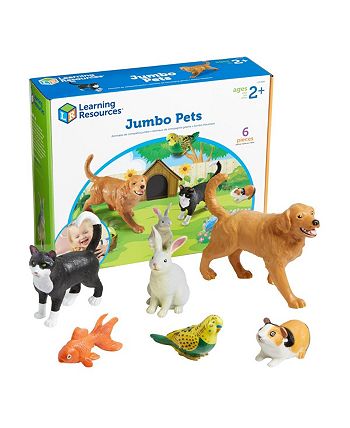Learning Resources Jumbo Animals- Set of 24 - Macy's