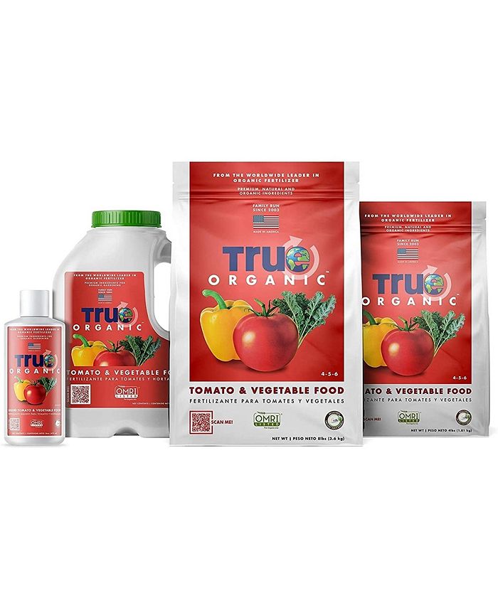 TRUE Organic Tomato and Vegetable Concentrate Liquid Plant Food, 16oz ...