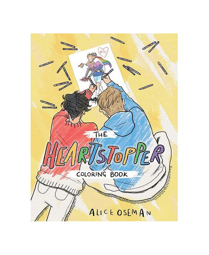 Barnes & Noble The Official Heartstopper Coloring Book by Alice Oseman ...