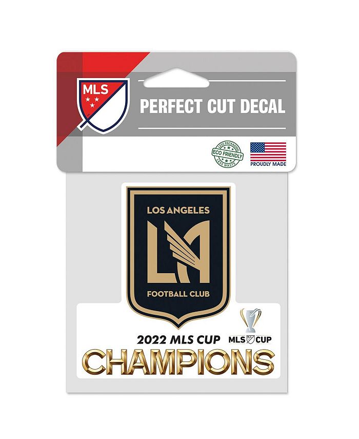 Wincraft LAFC 2022 MLS Cup Champions 4" x 4" Perfect Cut Decal - Macy's