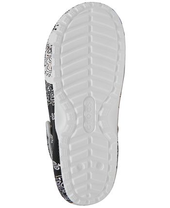Crocs Men's and Women's Classic Lined Bandana Clogs from Finish Line ...