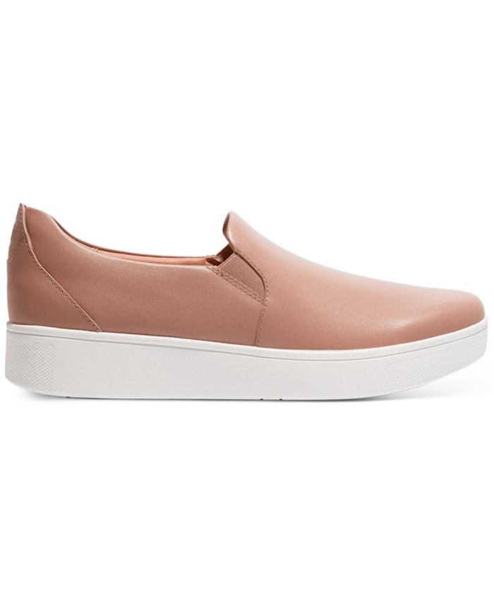 FitFlop Women's Rally Slip-On Platform Skate Sneakers - Macy's