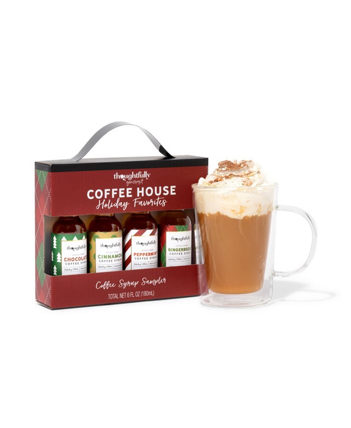 Thoughtfully Gourmet, Coffee Toppings Gift Set, Set of 4 - Macy's