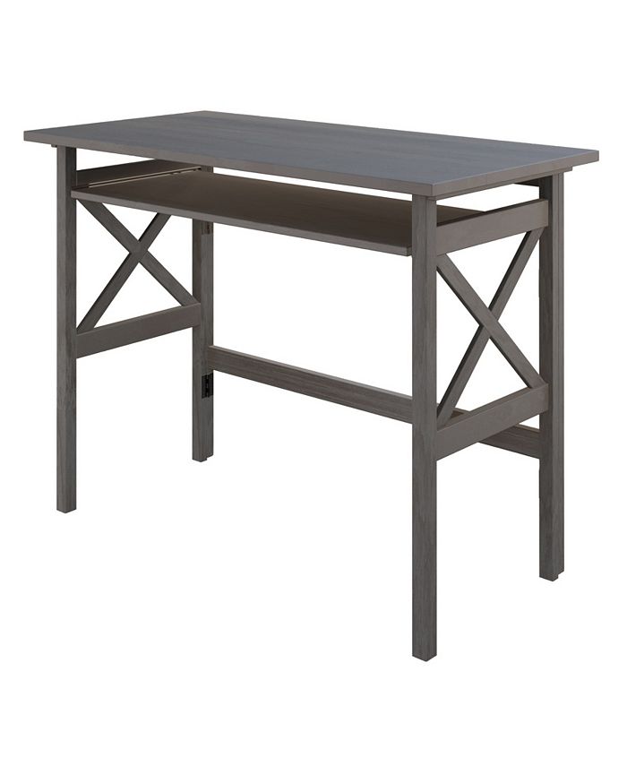 Winsome Xander 30" Wood Foldable Desk - Macy's