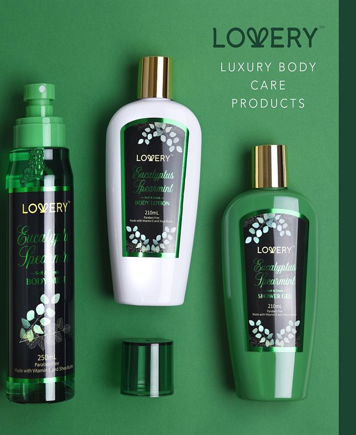 Lovery 3-Pc. Eucalyptus Spearmint Bath & Body Set - Macy's