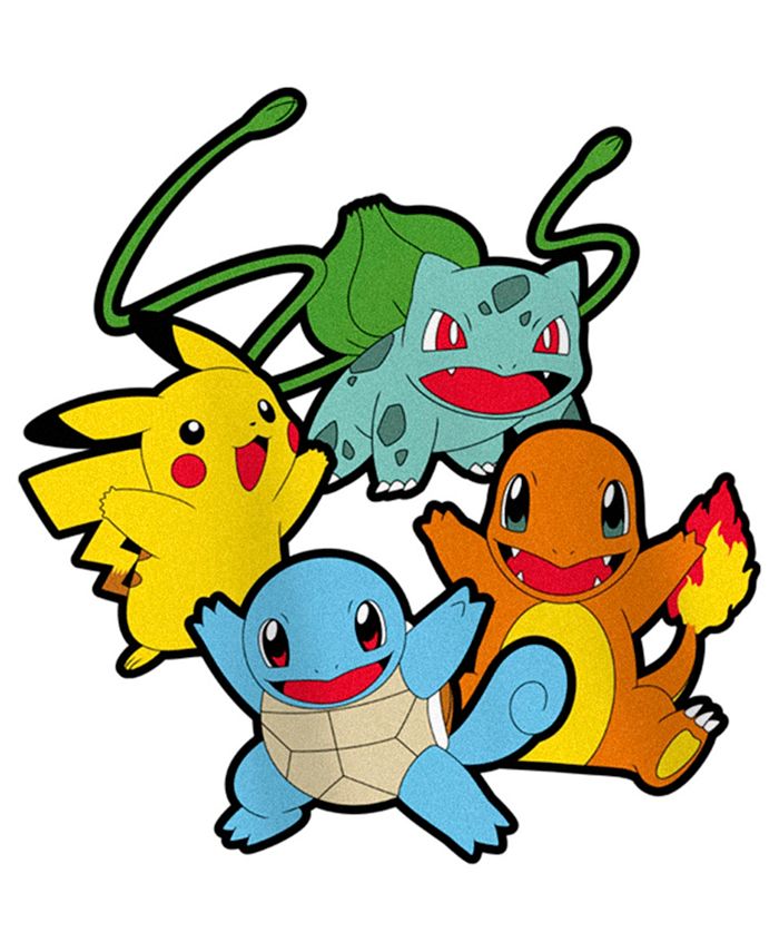 Nintendo Girl S Pokemon Classic Characters Group Child T Shirt Macy S