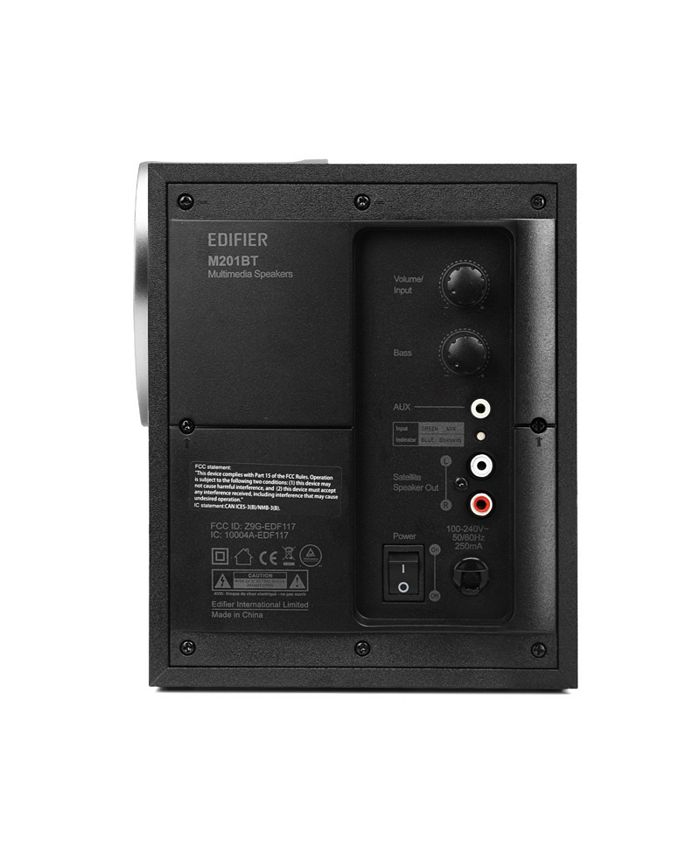 Edifier M201bt Multimedia Computer Speaker System With Subwoofer - Macy's