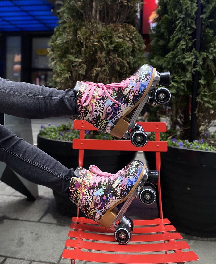 Cosmic Skates Women's Graffiti Roller Skates - Macy's