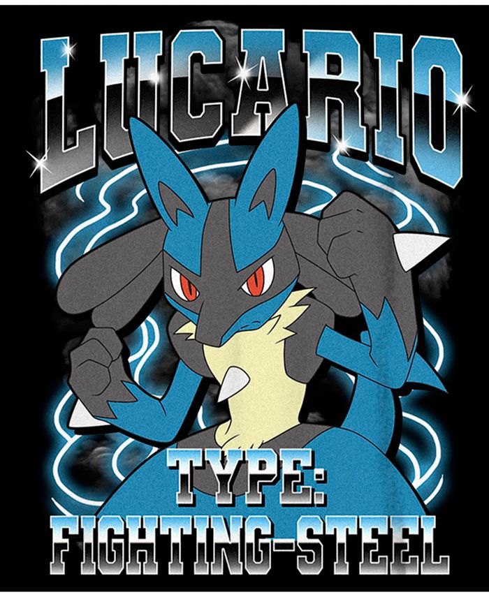 Nintendo Boy's Pokemon Lucario Type: Fighting-Steel Child T-Shirt - Macy's