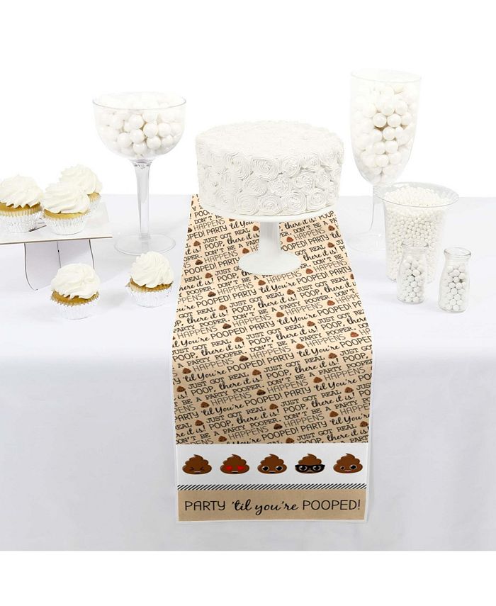 Big Dot of Happiness Party 'Til You're Pooped - Petite Party Paper ...
