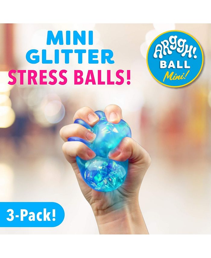 Power Your Fun Arggh Mini Glitter Stress Balls for Adults and Kids ...