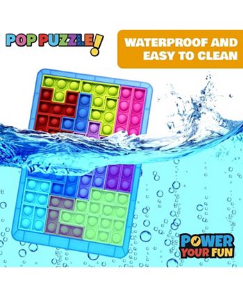 Power Your Fun Pop Puzzle Popper Fidget Game - Blue - Macy's