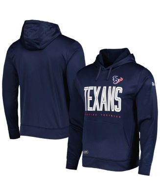 Men's New Era Navy Houston Texans Combine Authentic Huddle Up Pullover Hoodie - Macy's