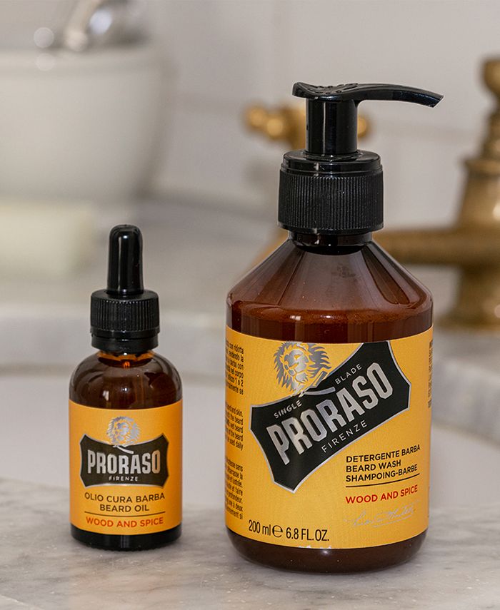 Proraso Beard Wash - Wood & Spice Scent - Macy's