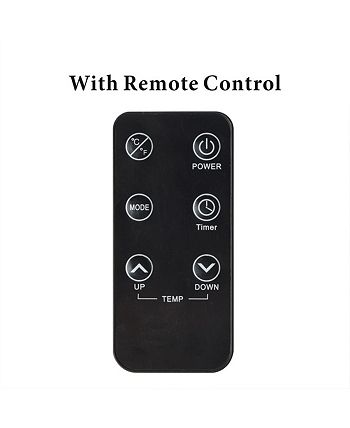 Optimus Infrared Quartz Heater With Remote Control - Macy's