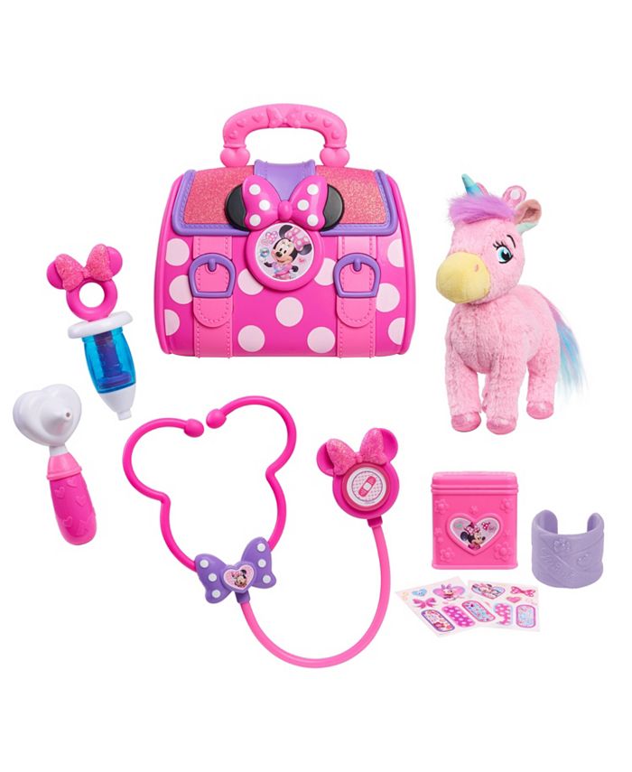 Minnie Mouse Minnie Vet Bag Set with Bonus Pony Plush - Macy's