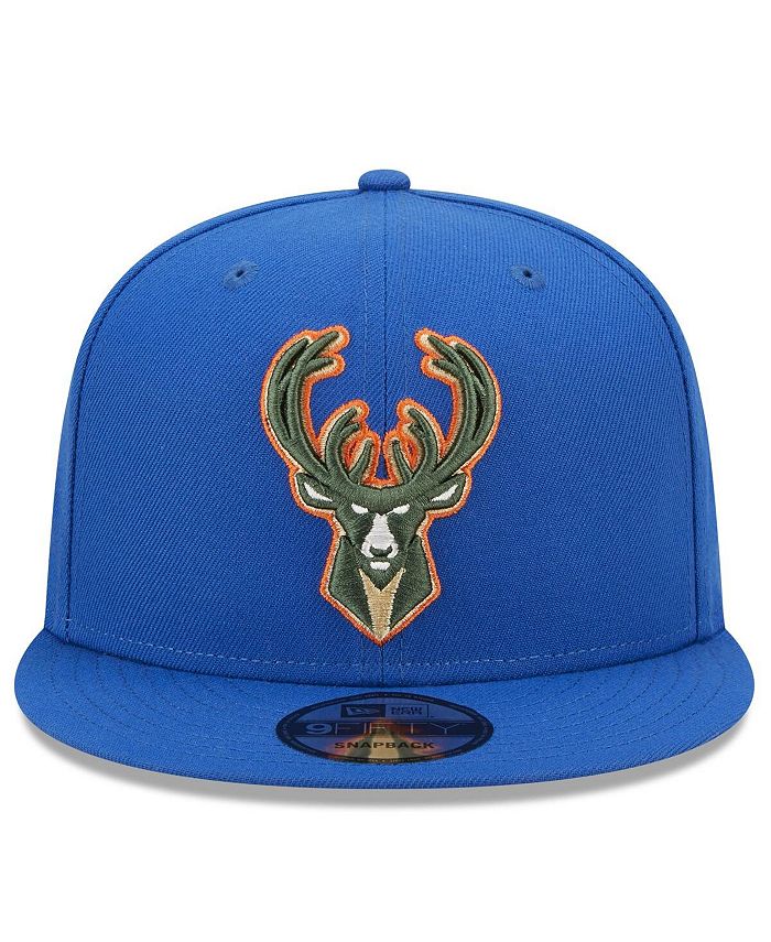 New Era Men's Royal Milwaukee Bucks 2022/23 City Edition Official ...