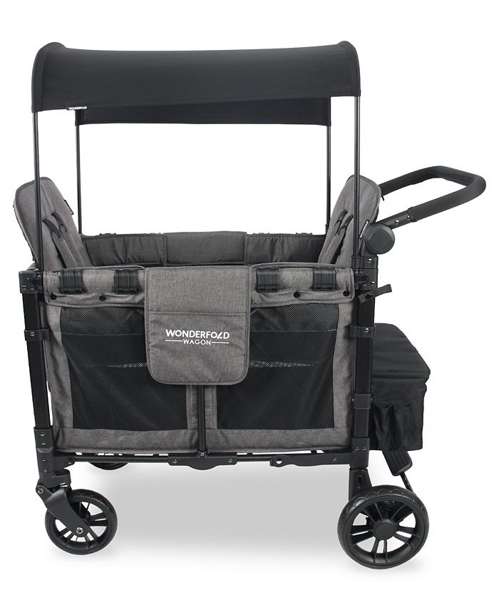 WonderFold Wagon W2 Elite Front Zippered Double Stroller Wagon - Macy's