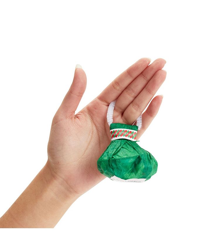 Sparkle and Bash 30 Pack Pink and White Confetti Paper Throw Streamers ...