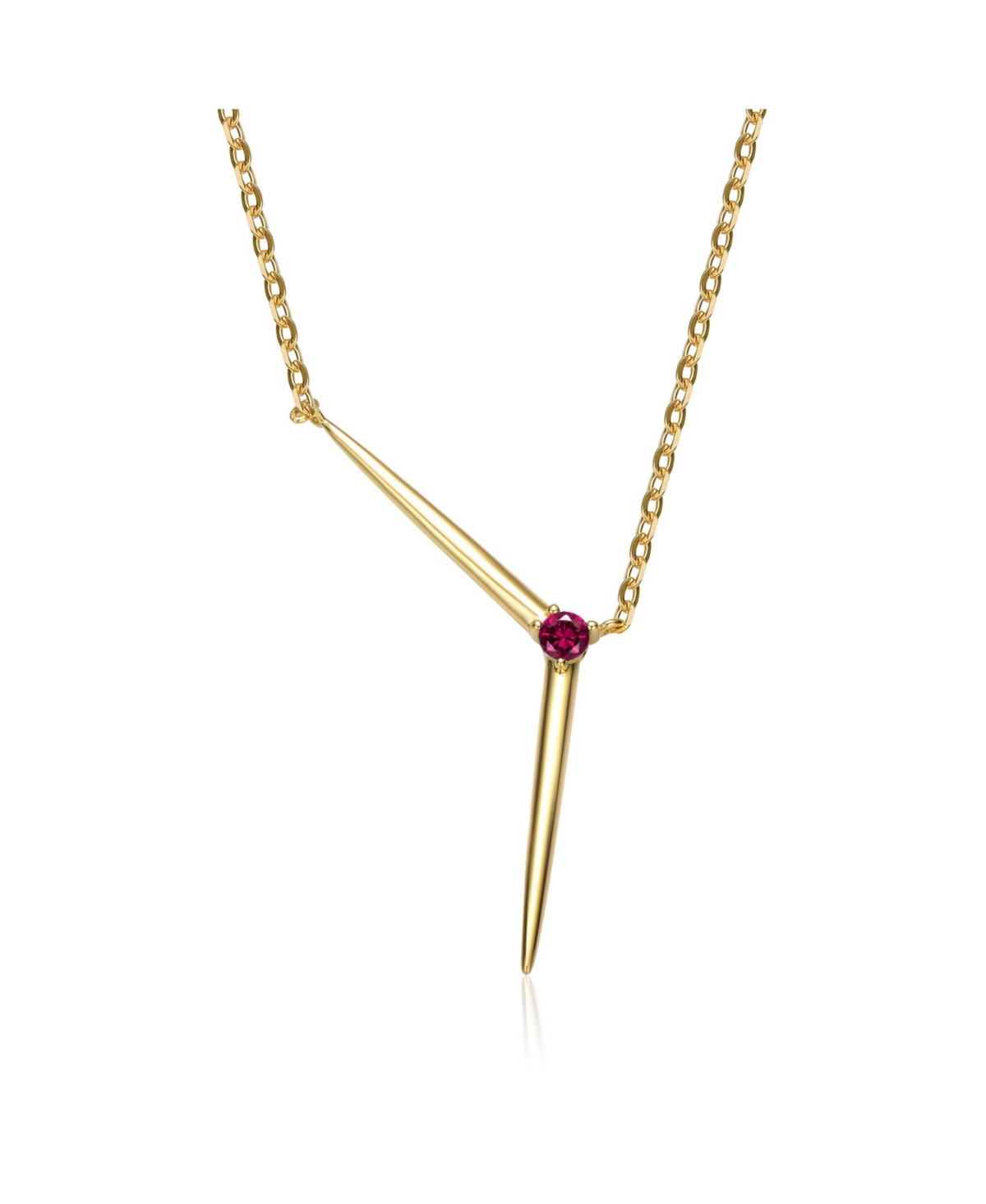 Click here for 14k Yellow Gold Plated with Green Cubic Zirconia S... prices