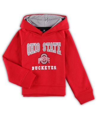 Toddler Boys and Girls Colosseum Scarlet Ohio State Buckeyes Chimney ...