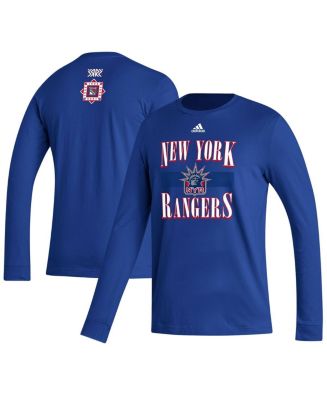 Men's adidas Royal New York Rangers Reverse Retro 2.0 Fresh Playmaker ...