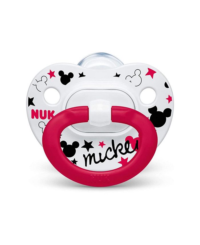 NUK Baby Disney Mickey Mouse Orthodontic Pacifiers, 2 Pack - Macy's